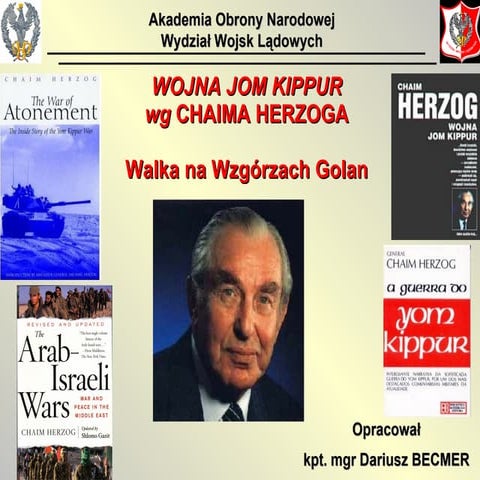 Wojna yom kippur chaim herzog | PPT