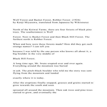 One afro asian short story | DOCX