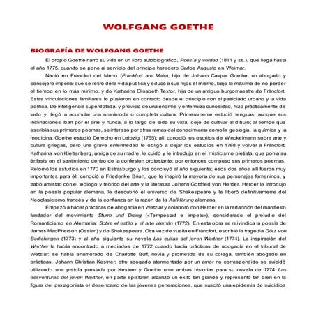 Johann wolfgang von goethe | DOCX