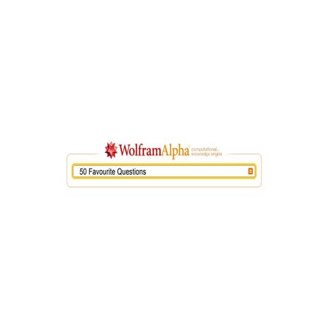 Fifty Questions for Wolfram Alpha | PPT