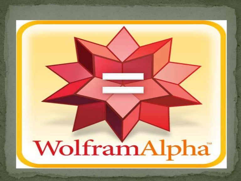 Wolfram Alpha