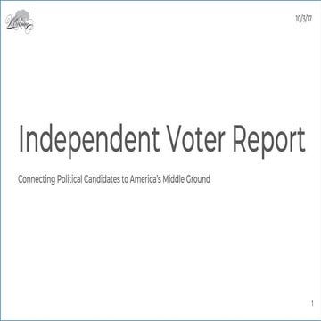 How to Engage with the Independent Voter in Virginia: An Insights ...