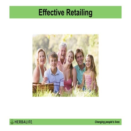 Wom effective retailing - jhb-sts-december 09 | PDF