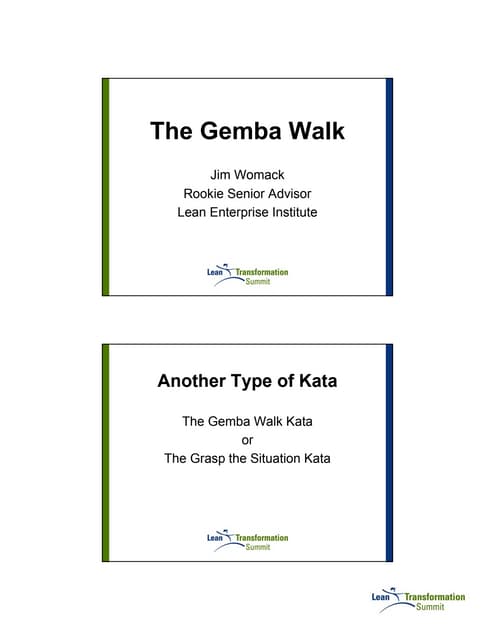 Gemba Walk 02.04.19