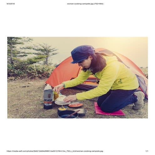 woman-cooking-campsite