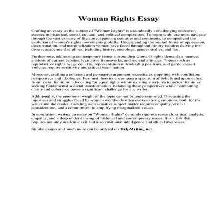 Woman Rights Essay.pdf