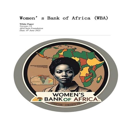 White paper for Women’s Bank of Africa (WBA) | PDF
