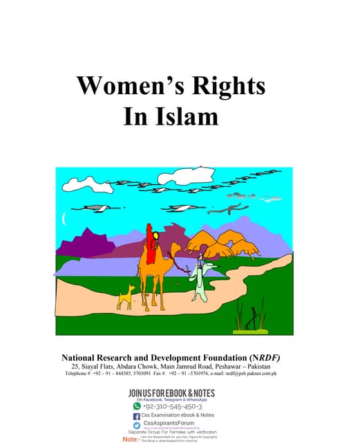 Women Rights in Islam; Pir wahab | PPT