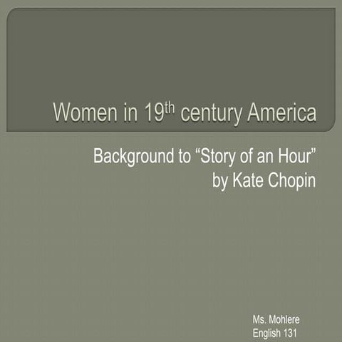 Women19th century | PPT
