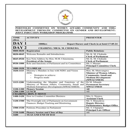 Women Affairs Induction Workshop Programme.docx