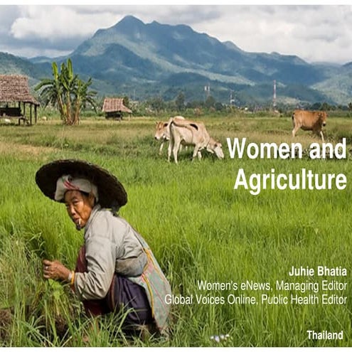 Women and Agriculture | PDF