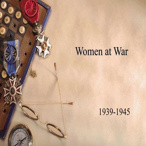 Women At War | PPT