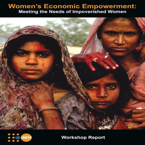 Women Economic Epowerment: Meeting the Needs of Impoverished Women ...