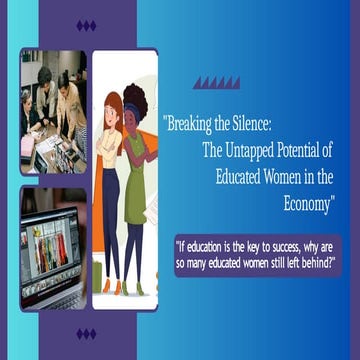 Women Economic Empowerment | PPT