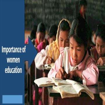 Women education | PPT