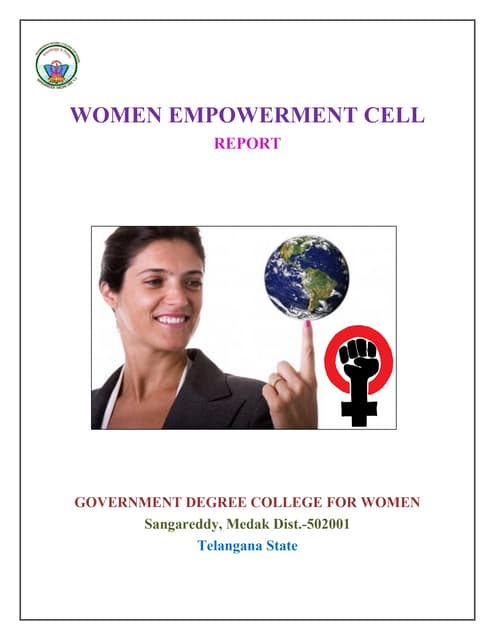 ACS College Women Empowerment PowerPoint Presentation | PPT