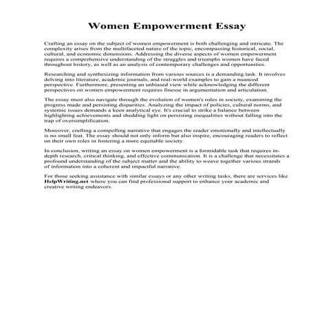 Essay On Women Empowerment In India.pdf