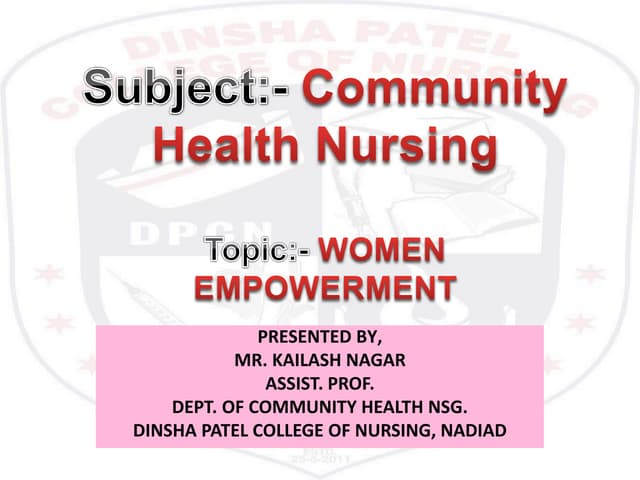 Women empowerment.ppt
