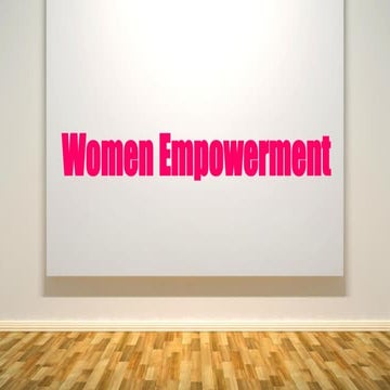 Women Empowerment Poem | PDF