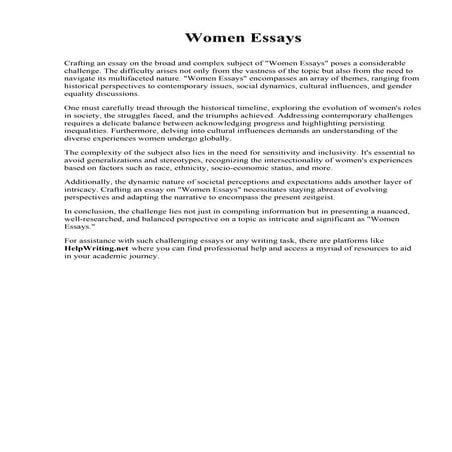 Women Essays.pdf