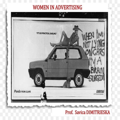 Women in advertising | PPTX | Advertising Industry | Industries