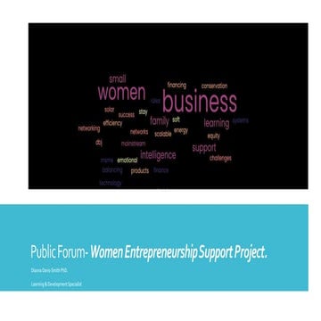 Women Economic Empowerment | PPT