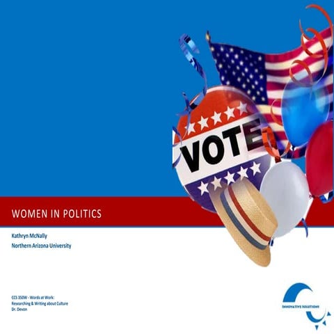 Women in politics rev 1 | PPT