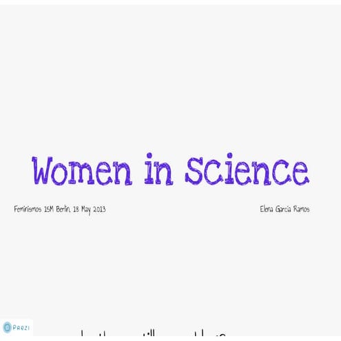 Women in science | PPT