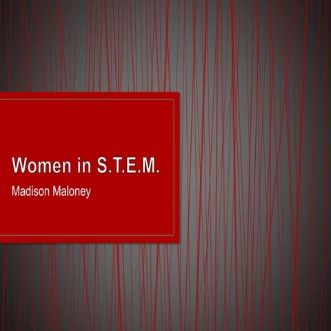 Women in STEM | PPTX