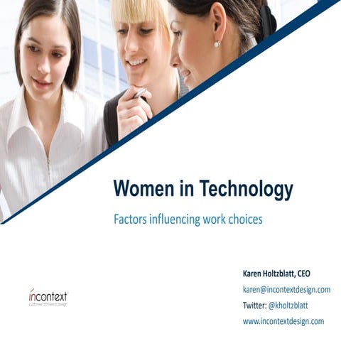 The Women in Technology Project | PDF