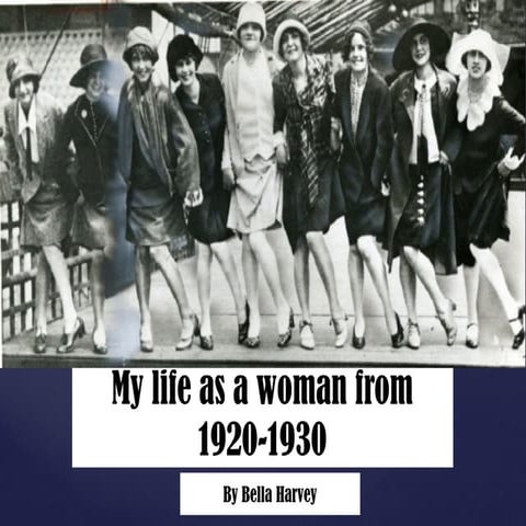 America Roaring 20s Women PowerPoint Presentation | PPT