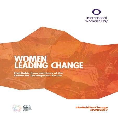 CDR Women leading change 2017 | PDF
