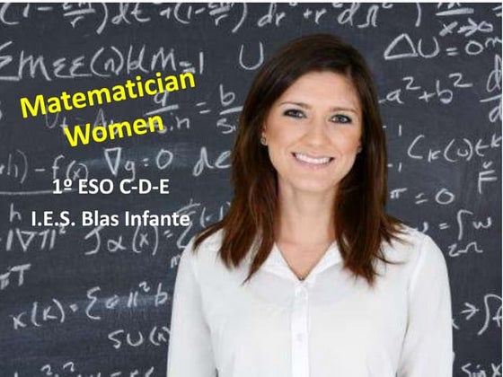 Famous Women Mathematicians | PDF