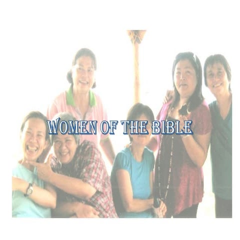 Women of the bible | PPT