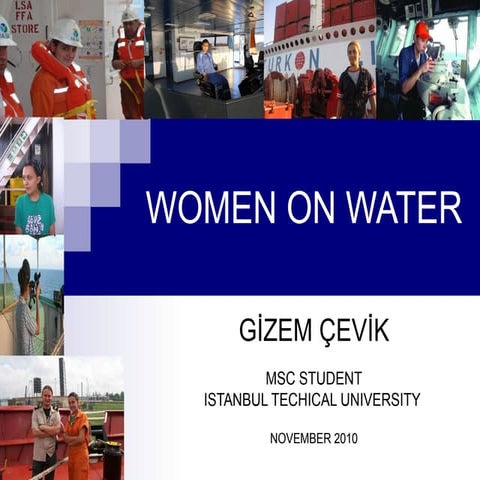 Women on water | PPT