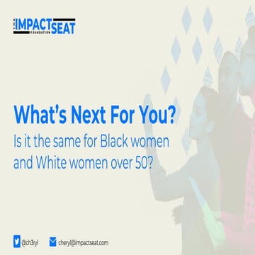 Cheryl Contee at the 2023 Women Over 50 Conference | PPTX