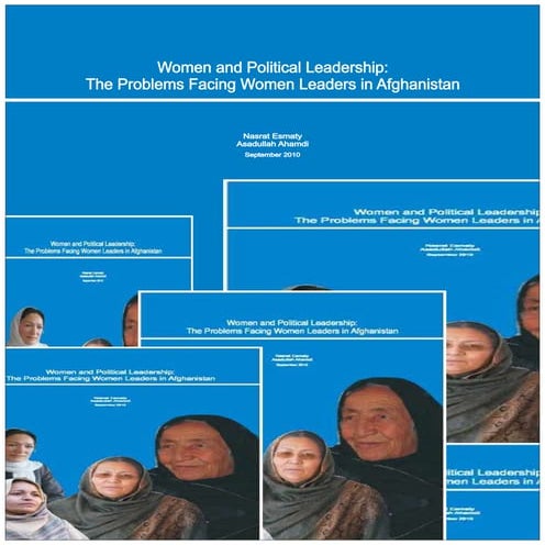 Women & Political Leadership | PDF