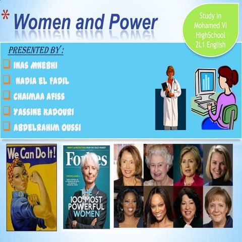 Women & power 2L1 English | PPTX