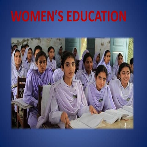Women's education | PPT