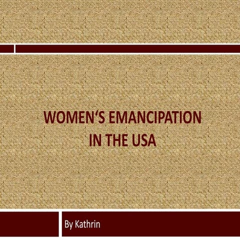 Comprehensive Presentation on Women's History Month: Celebrations, Key ...