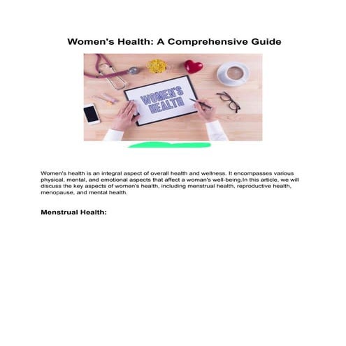 Women's Health_ A Comprehensive Guide.pdf