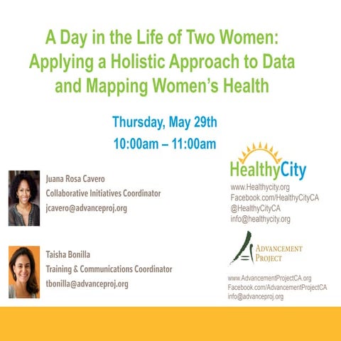 A Holistic Approach to Women s Health, Data and Mapping | PDF ...