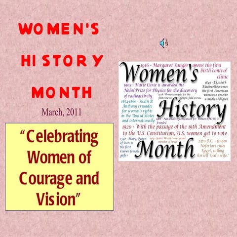 Women's History Month | PPT