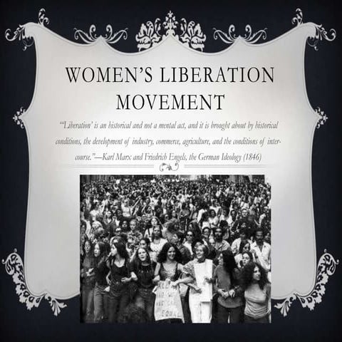 Women’s liberation movement pp | PPTX