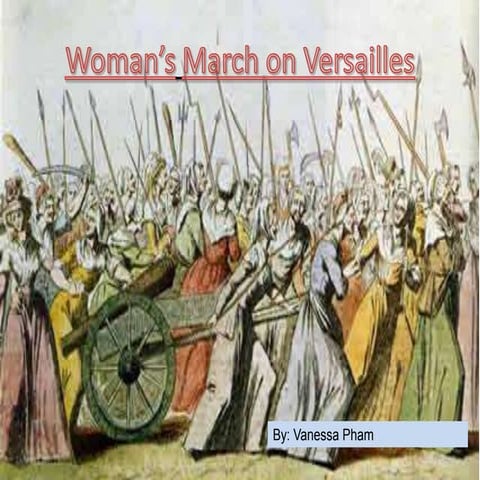 The Womens March on Versailles | PPTX