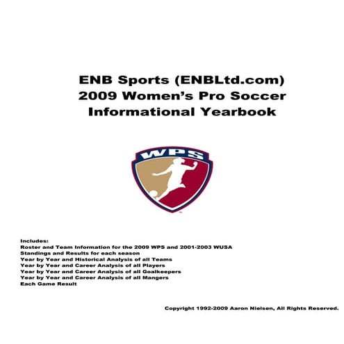 Women\'s Pro Soccer | PDF
