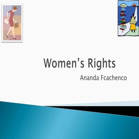 Women's rights presentation | PPT