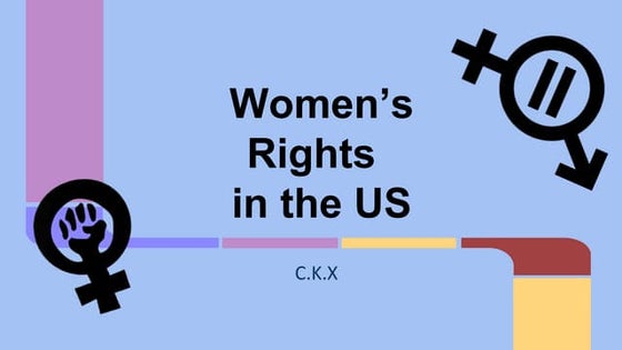 Women's Rights Movement | PPTX | Politics