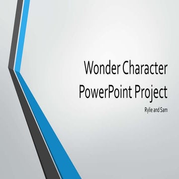 Wonder1 | PPT
