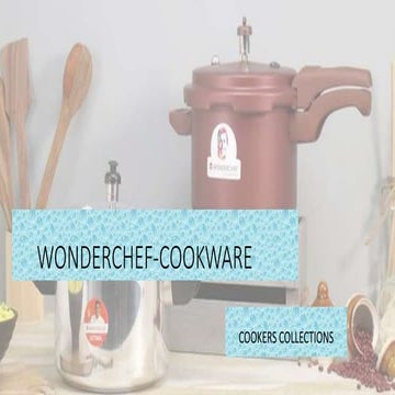 Wonderchef cookers | PPTX